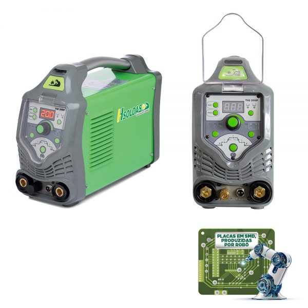 INVERSORA TIG 200P DIGITAL220V Monofásica | H Soldas